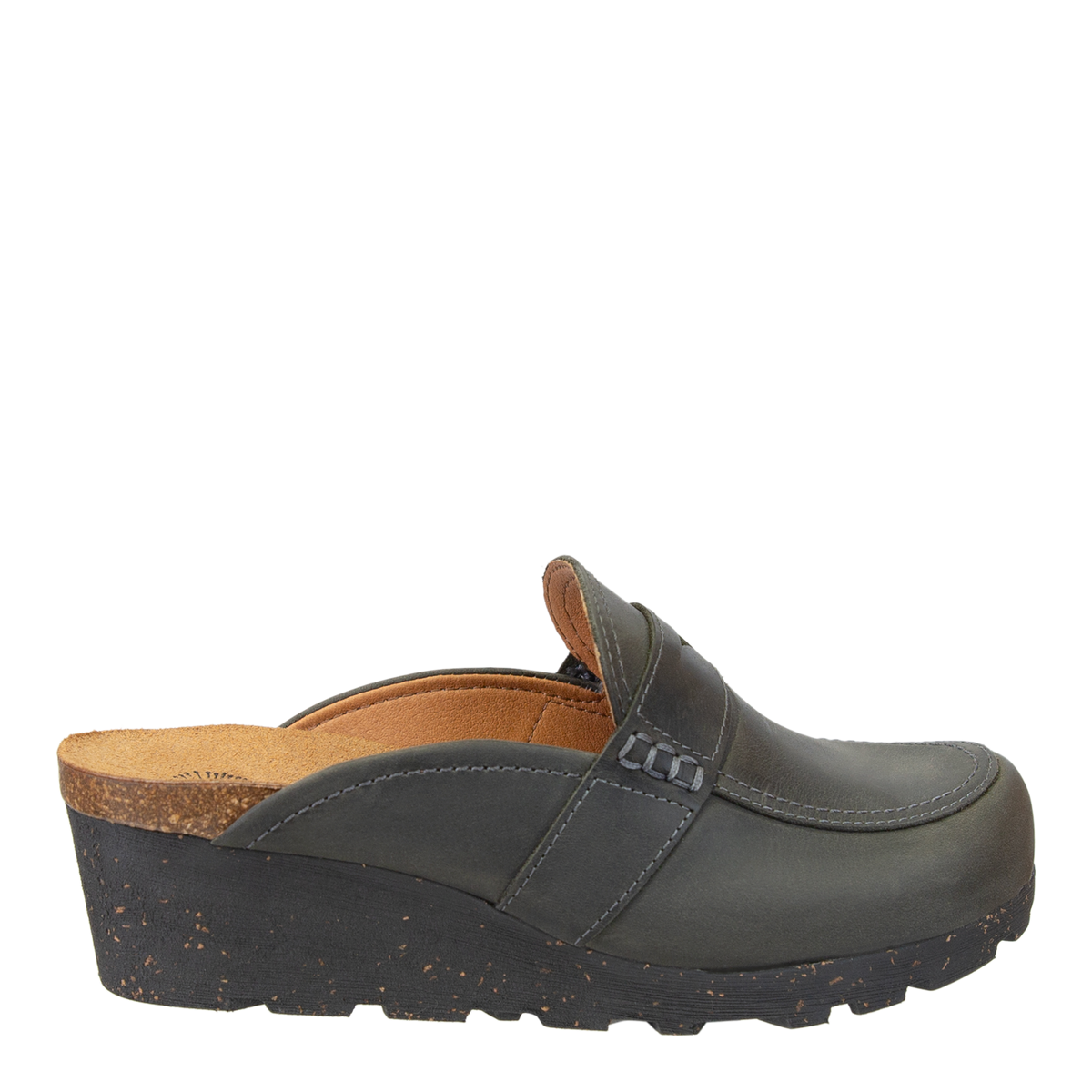 OTBT - HOMAGE in CHARCOAL Wedge Clogs – Pumps Boutique