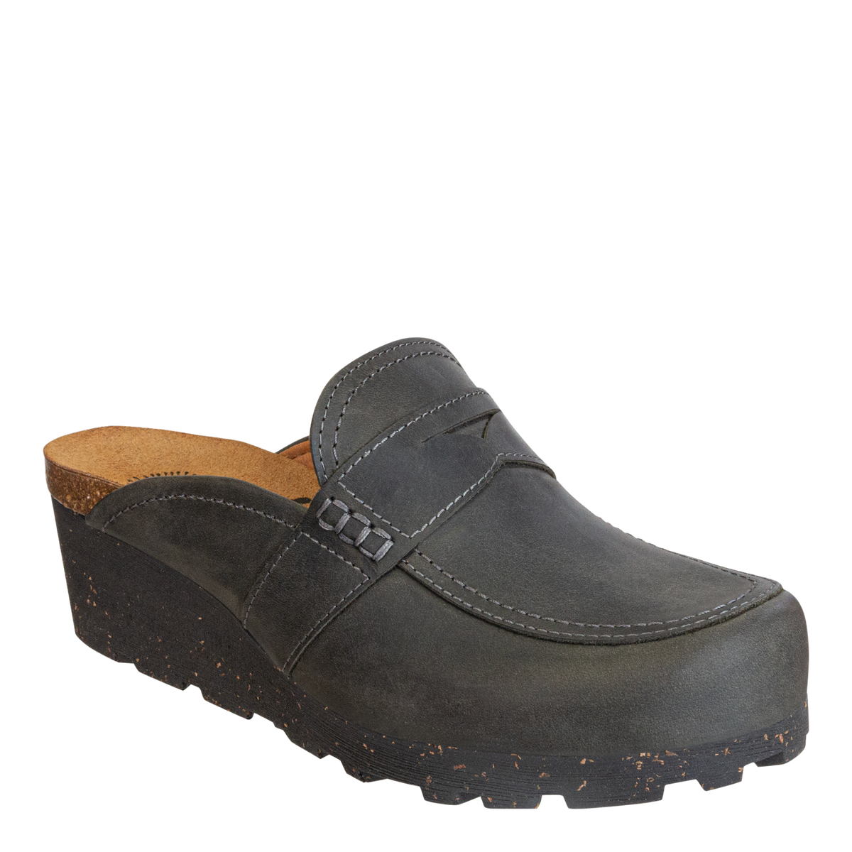 OTBT - HOMAGE in CHARCOAL Wedge Clogs – Pumps Boutique