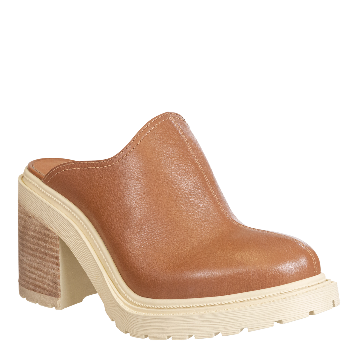 OTBT - RISE in CAMEL Heeled Mules – Pumps Boutique